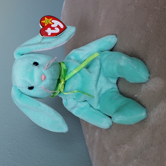 Ty | Toys | Hippity Mint Green Bunny 4th Gen Ty Beanie Baby Rabbit Nwt ...